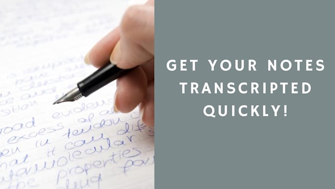 Transcribe your handwritten notes by Nabi_bee | Fiverr Transcribe your handwritten notes by Nabi_bee | Fiverr