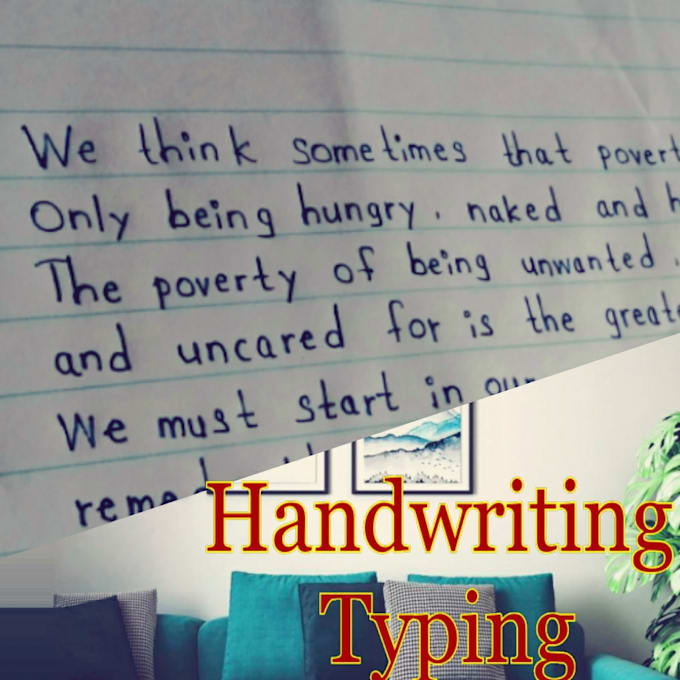 Handwrite and copywrite your document and assignments by Razene_writing ...