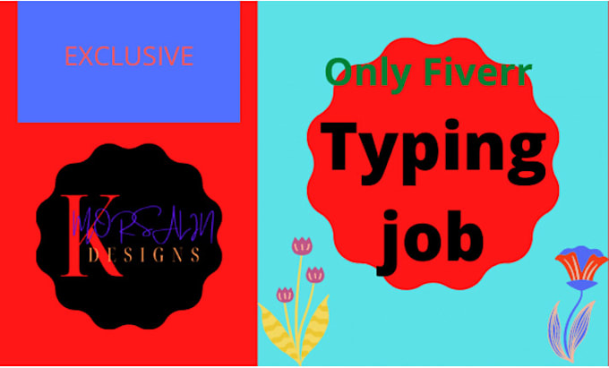 Do accurate extra fast typing job by Mdkawser7512 | Fiverr Do accurate extra fast typing job by Mdkawser7512 | Fiverr
