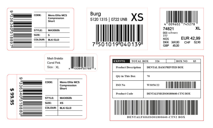Create barcode qr code label tags sticker in 1 hour by Zenithdsignplus ...