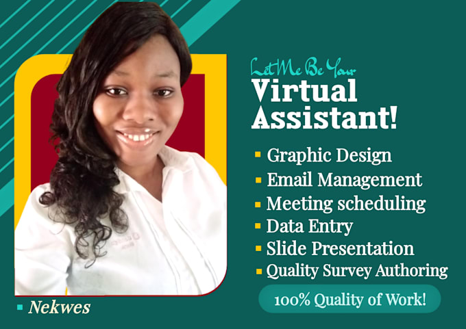 Be your excellent virtual assistant by Nekwes | Fiverr
