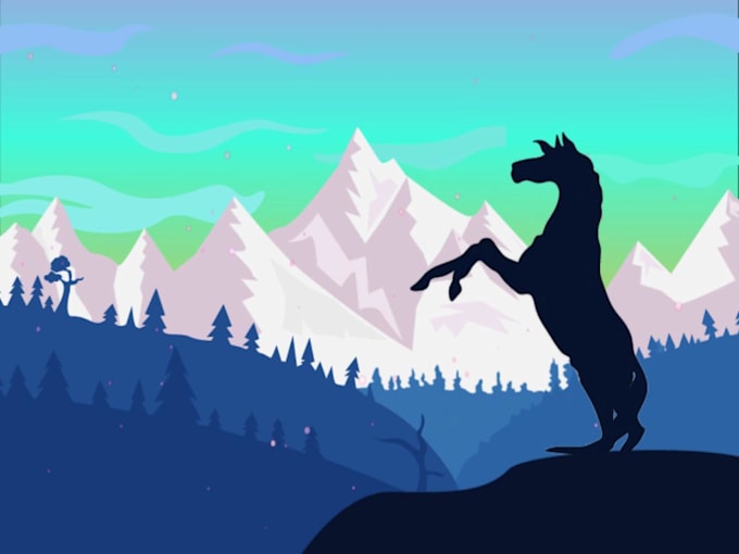 Create amazing silhouette animation by Aditadit124 | Fiverr