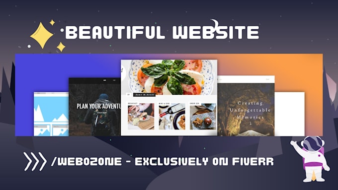 Design an expensive looking fortune500 style website by Webozone | Fiverr