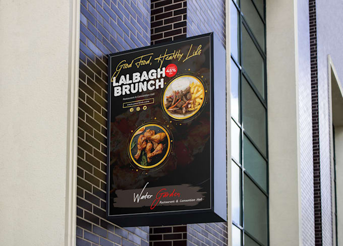 Design billboard, yard sign, outdoor, signage, sign board, or vinyl ...