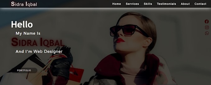 Do responsive website using html css and bootstrap by Sidraiqbal306 ...