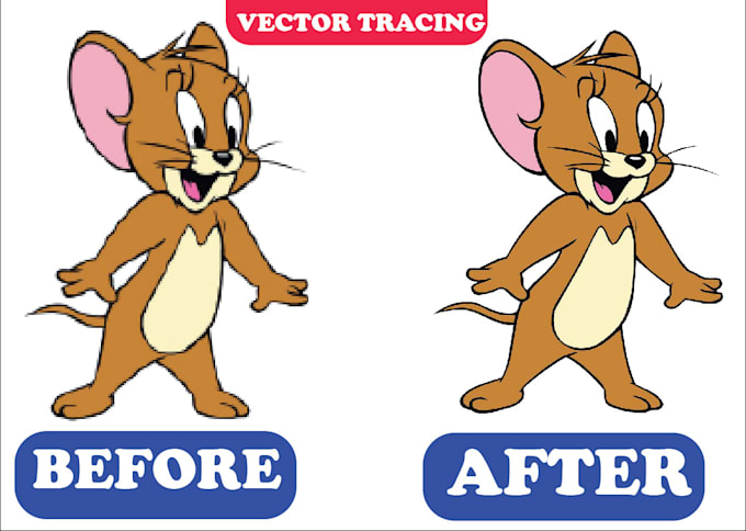 Manually vectorize the image, drawing, sketch in vector format by ...