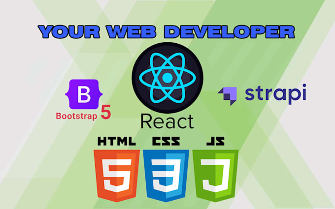 Be your frontend web developer with react next js strapi by Andrzejdar ...