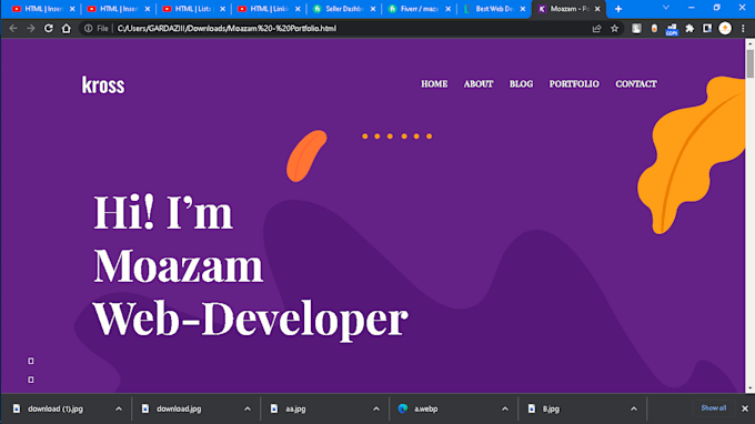 Develop dynamic websites mvc dot net by Mazamali | Fiverr