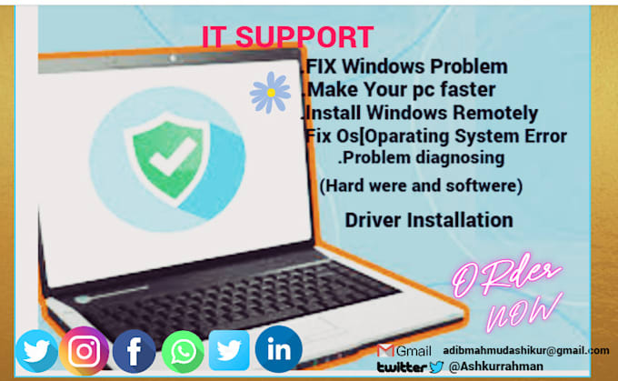 Repair fix troubleshoot windows pc computer laptop remotely by ... Repair fix troubleshoot windows pc computer laptop remotely by ...
