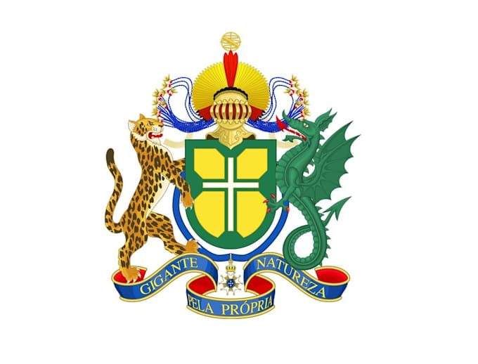 Design luxury regal gothic heraldic family crest coat of arms logo by ...