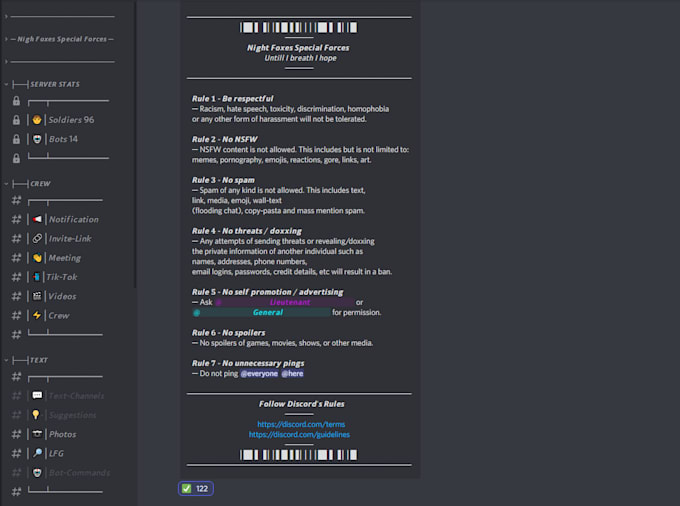 Create discord server for you by Arguless | Fiverr