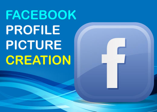 Create a stunning facebook profile picture for either personal, group ...