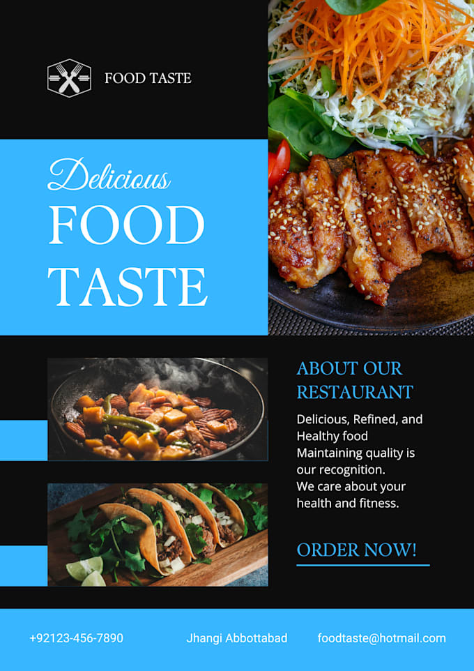 Design eye catchy flyers and promotional brochures by Kashmirypirzada ...