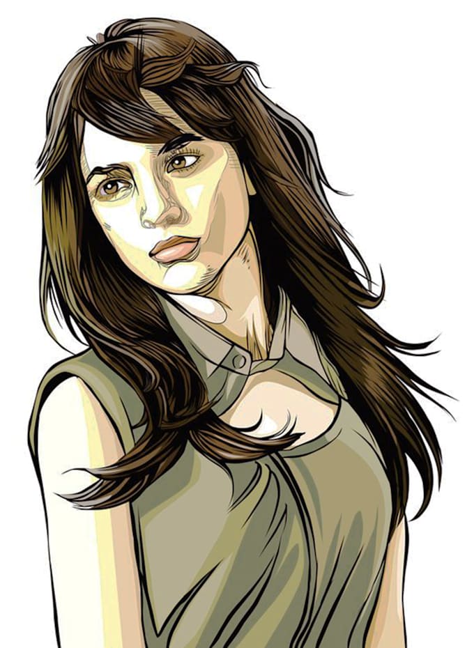 Make vector cartoon face portrait illustration in 24 hours by ...