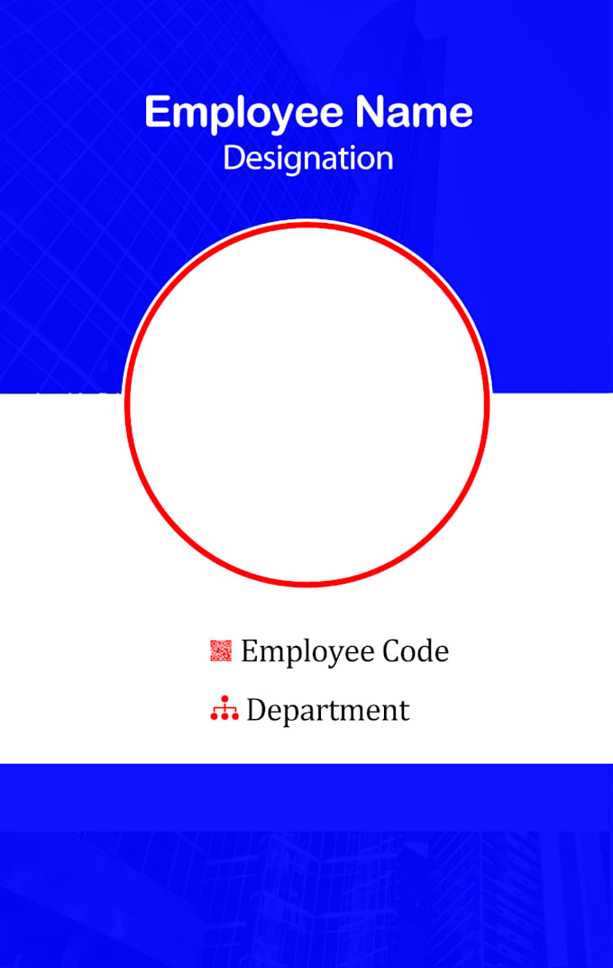 Make an employee card for your company by Waqasakramsadal | Fiverr