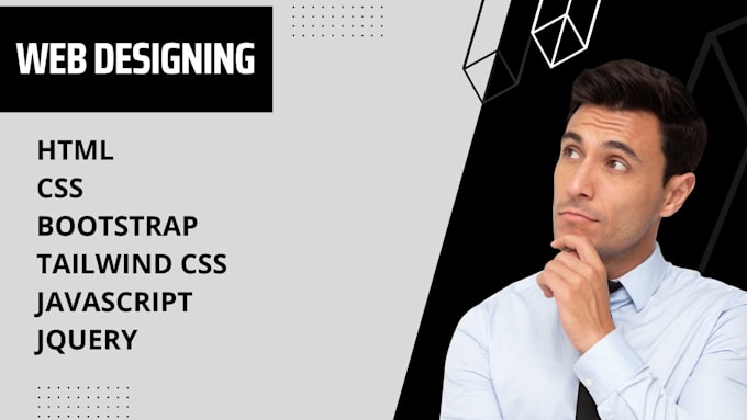 Do frontend web designing using html css javascript by Anassheikh719 ...