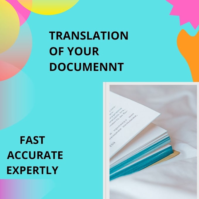 Translate your document in any language by Amarasabir12 | Fiverr