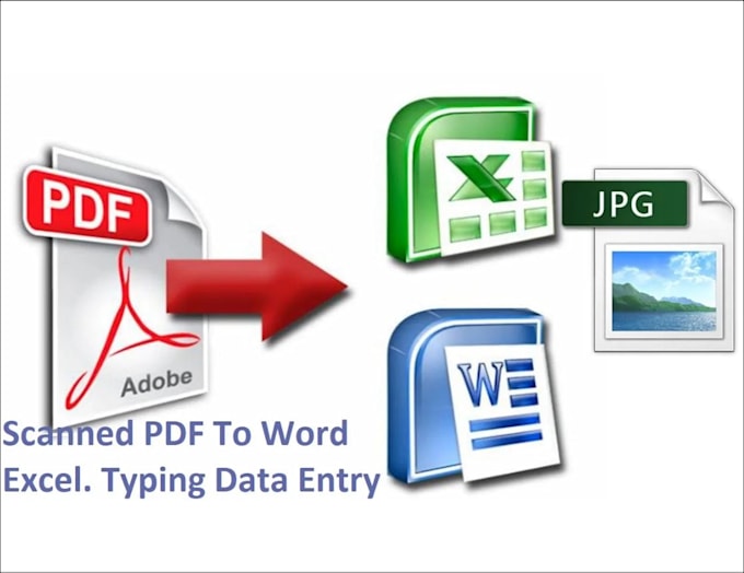 Retype,excel,word to pdf, scanning by Muhammadabid367 | Fiverr