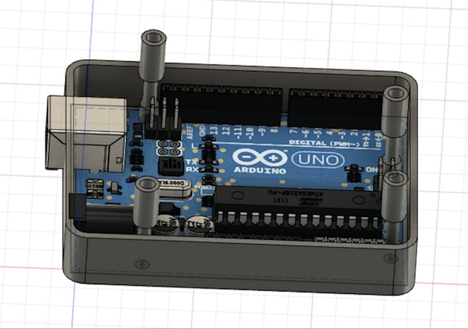 Design a pcb and arduino case for any proyect by Miguelferrerp | Fiverr