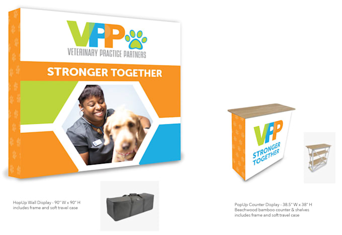 Create an attractive tradeshow or event assets for you by Embrdesigns ...