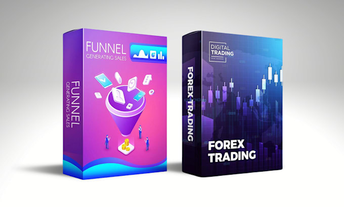 Design 3d box software mockup for digital products by Homie_studio | Fiverr