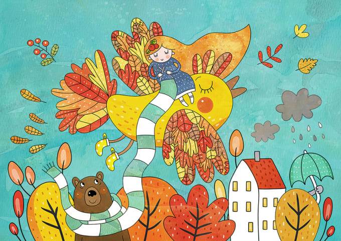Create children book illustration for you by Lettipaa | Fiverr Create children book illustration for you by Lettipaa | Fiverr