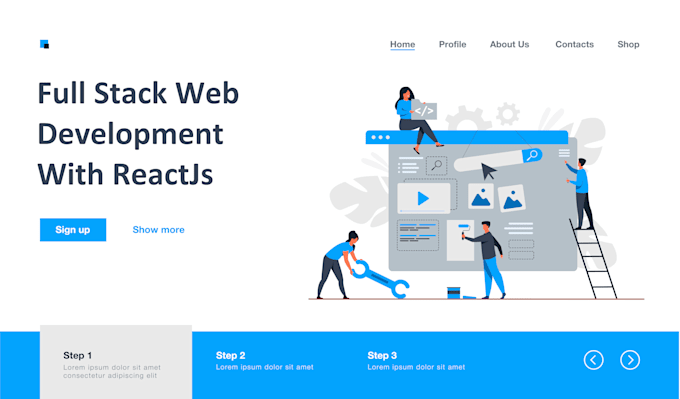 Develop a hybrid application using react, react native by Sijhaider | Fiverr
