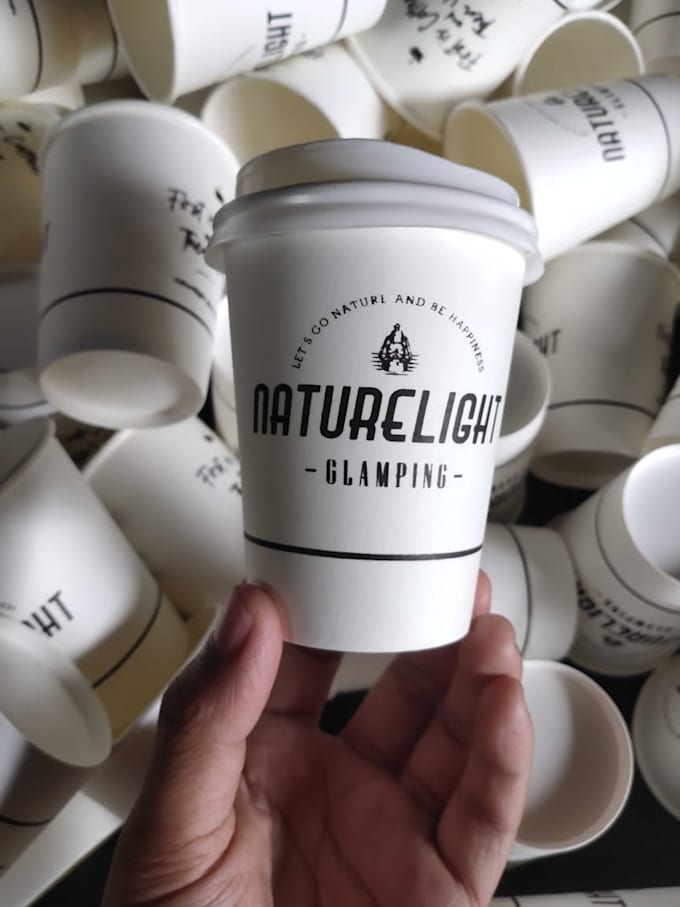 Design a cool and simple packaging logo for your cafe business by ...