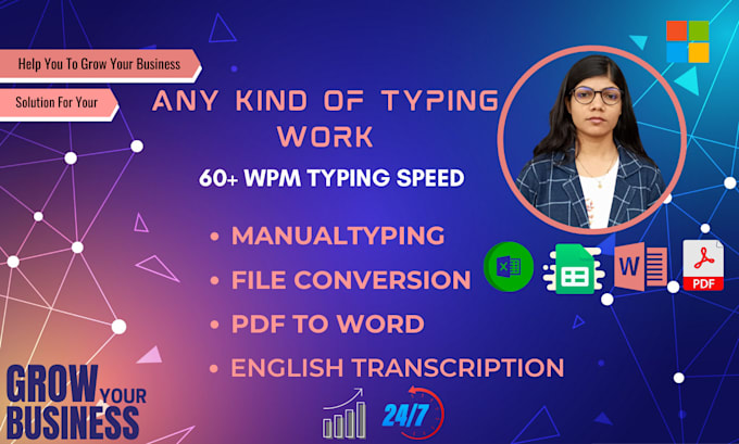 Do manual retyping scanned document, file n pdf conversion, document ...