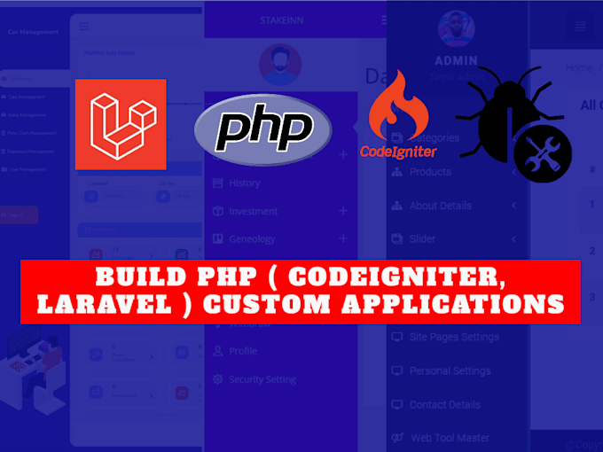 Fix bugs and build applications using php and its frameworks by ...
