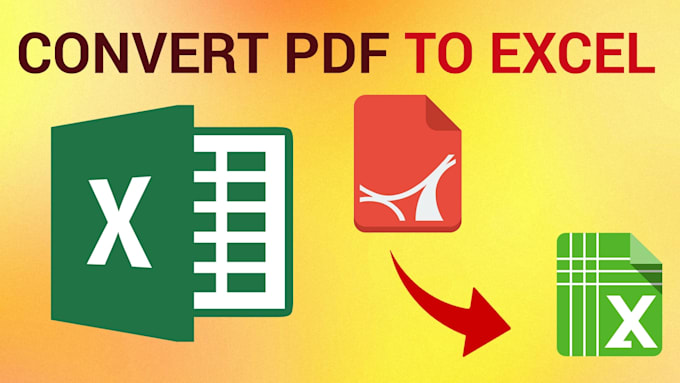 Convert your pdf file in to excel and complete it in proper format by ...