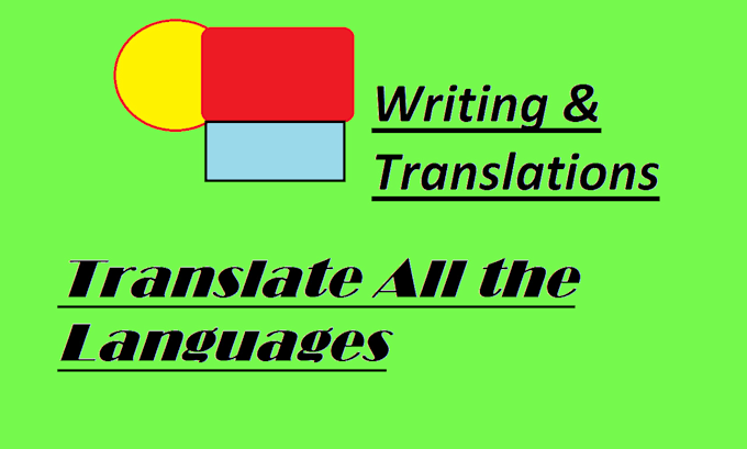 Do creative translations and writings by Aminduimasha | Fiverr