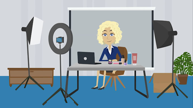 Create eye catching 2d animated business explainer video by ...