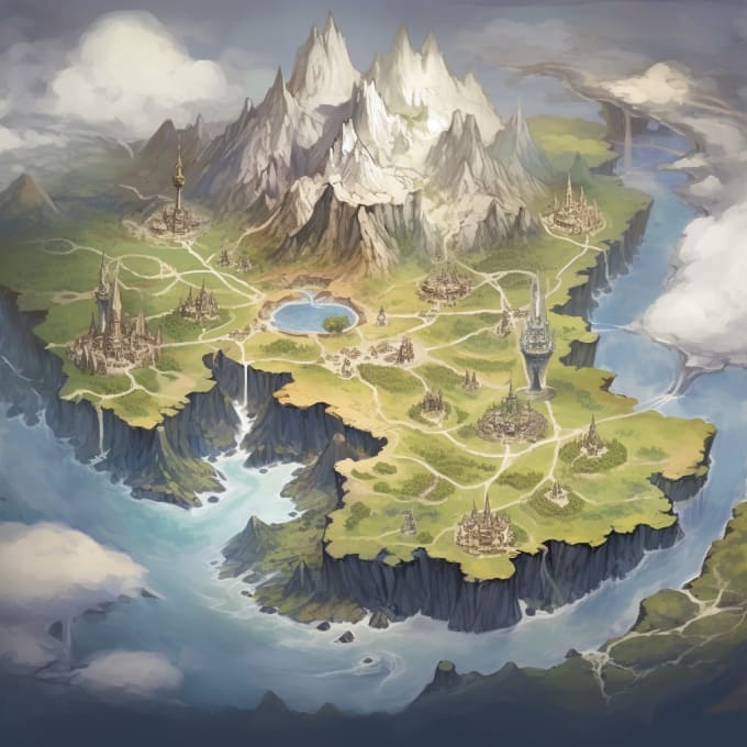Create a high quality battle map for your fantasy game by Horesiiop ...