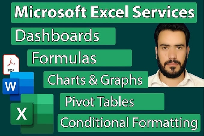 Expert in excel, microsoft excel, google sheets, formula, charts, spreadsheet by Samiulhaqfiverr ...