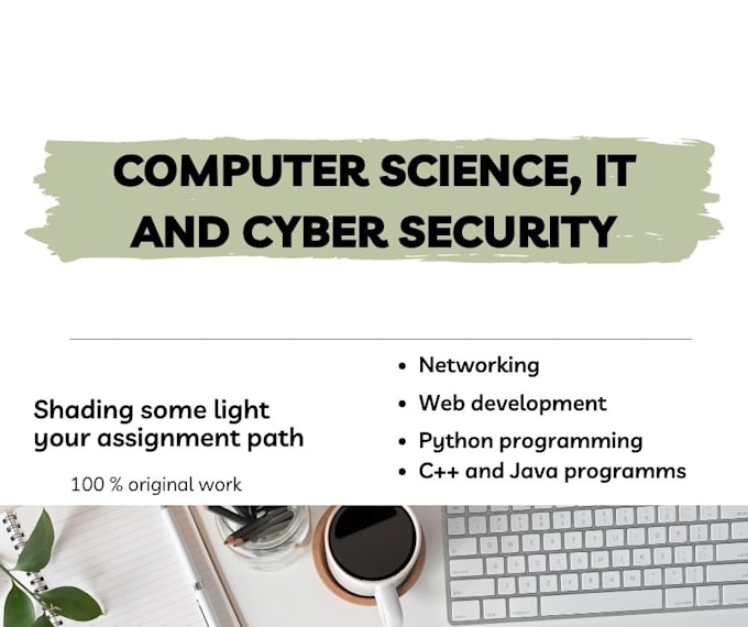 Help with computer science, it, cybersecurity related task by Dr ...