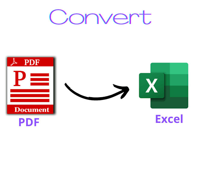 Covert pdf file into excel format or spread sheet by Rahuldeswal02 | Fiverr