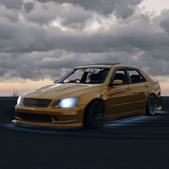 Edit your car for you, change alloys body kit seats steering wheel ao ...