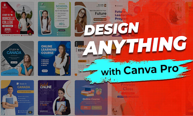 Design anything with canva pro by Prakashck143 | Fiverr