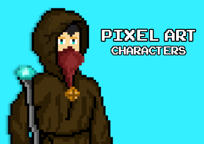 Design cute pixel art characters by Slhiruwa | Fiverr