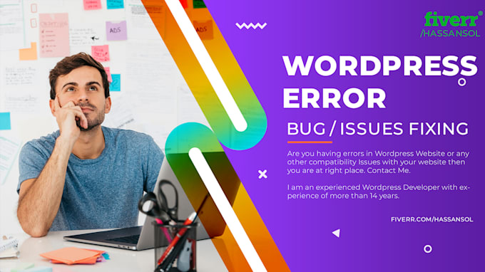 Fix Wordpress Issues Php Html Css Customization Issues By Hassansol