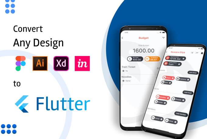 Convert adobe xd or figma ui to flutter code by Tolulopefakunle | Fiverr Convert adobe xd or figma ui to flutter code by Tolulopefakunle | Fiverr
