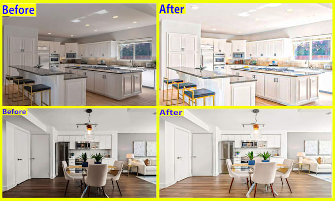 Hdr real estate photo editing and retouching by Designer__sayed | Fiverr