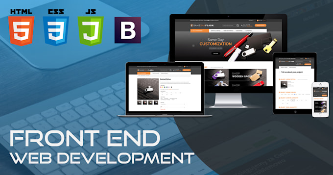 Design responsive custom website in html css javascript bootstrap by Rm ...