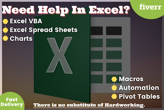Do excel vba, macros, excel charts, pivottables, automation by ... Do excel vba, macros, excel charts, pivottables, automation by ...