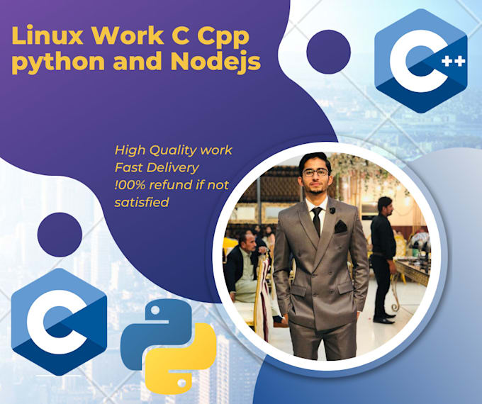 Do Your Linux Work In C Cpp Python Nodejs By Meetmirzausman Fiverr 5424