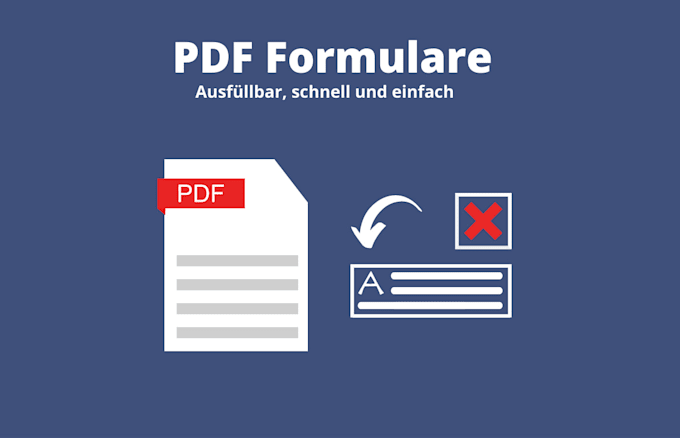 Ausfüllbare pdf formulare erstellen by Salep8965 | Fiverr