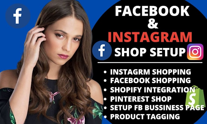 Build facebook shop and instagram shop, and integrate with shopify by ...
