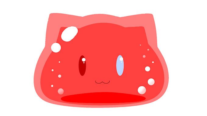 Draw you a very cute cat jelly by Cherryacid | Fiverr
