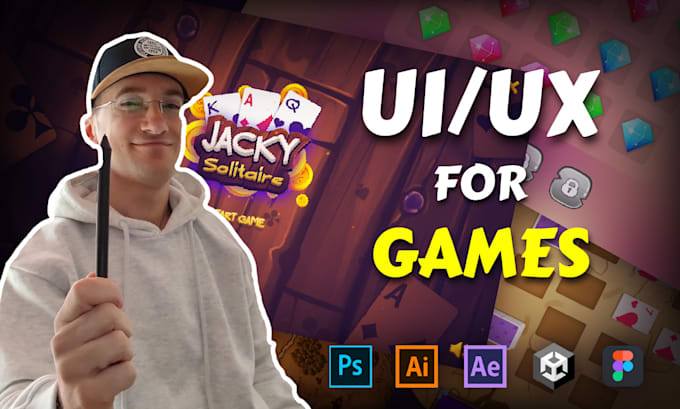 Design and implement eye catching ui ux for your unity game by Claudiurnt | Fiverr